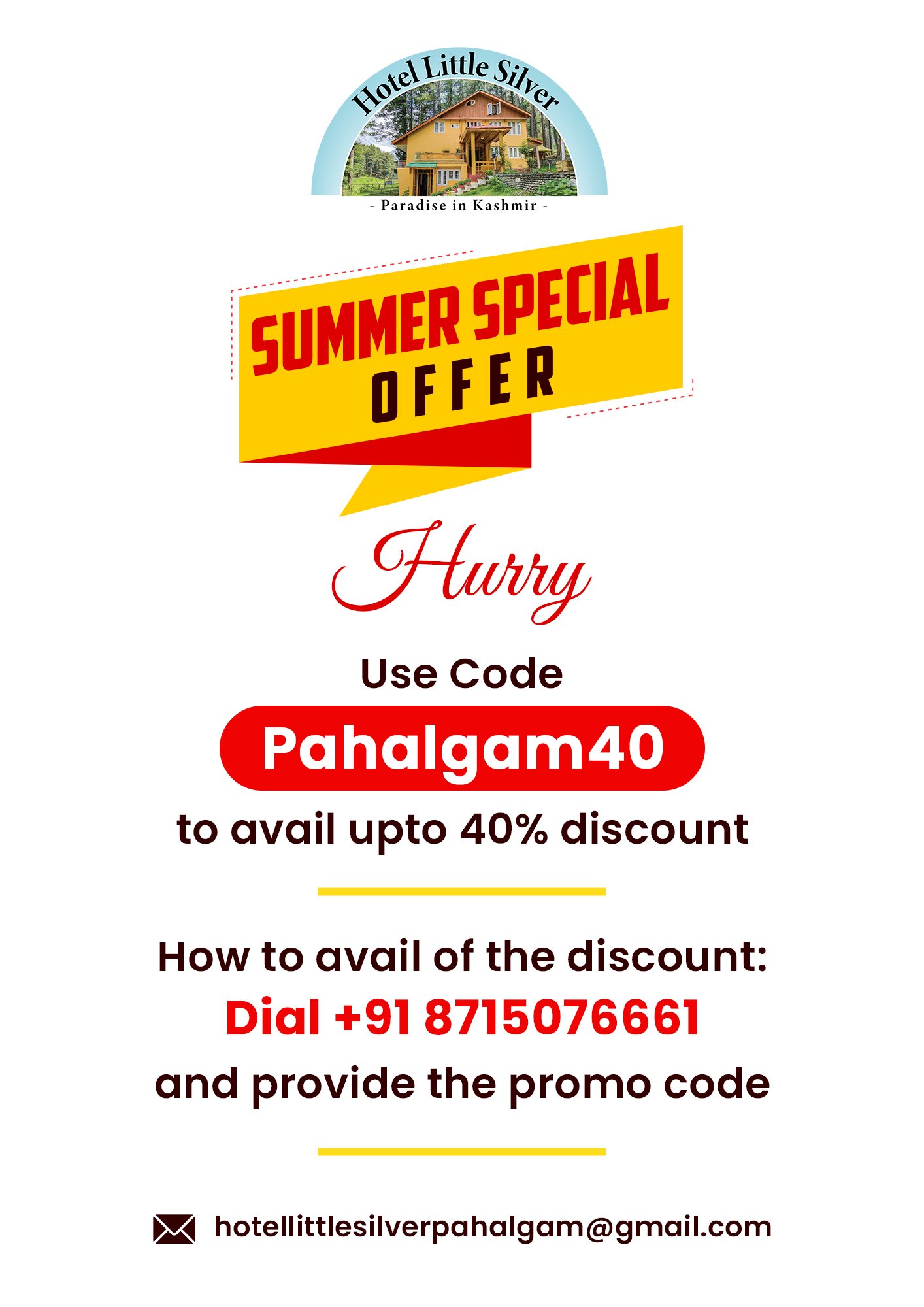 Best Luxury Hotel in pahalgam | Little silver Hotel